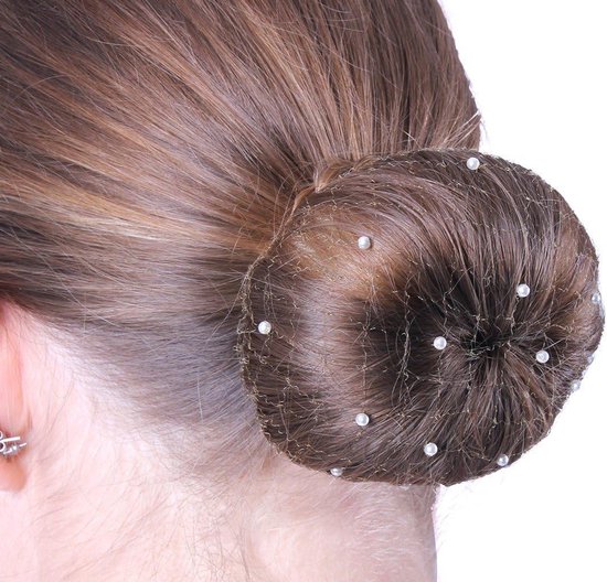 Haarnetje Invisible Pearl - Onzichtbaar en Comfortabel - 1 stuk | bol