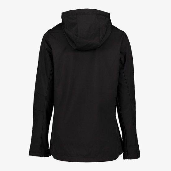Mountain Peak dames outdoor softshell jas zwart - Maat M | bol