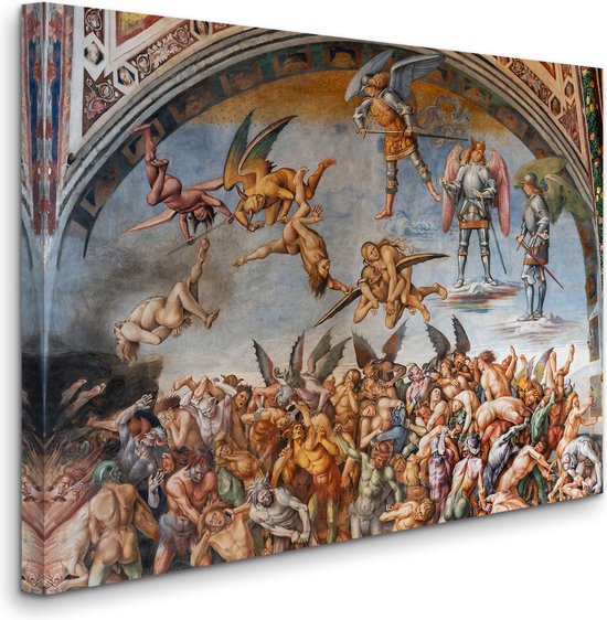 Luca Signorelli - The Damned Cast into Hell - De verdoemden in de hel ...