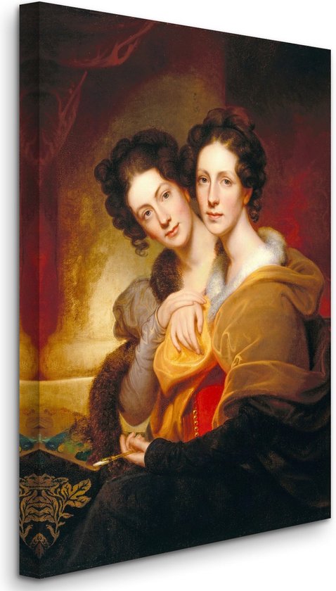 Rembrandt Peale - The Sisters (Eleanor and Rosalba Peale) (1826) - 3:2 ...