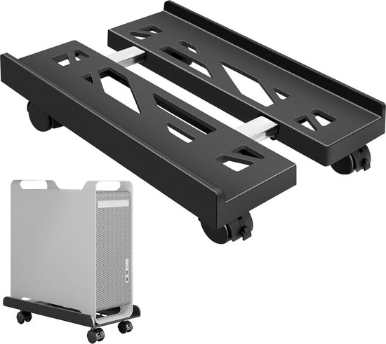 PC-standaard met wieltjes - CPU-standaard onder bureau voor gamers ...