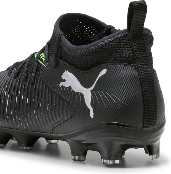 PUMA FUTURE 8 MATCH FG/AG Jr Unisex Sportschoenen - PUMA Black-Cool Light Gray-Fluo Green | bol