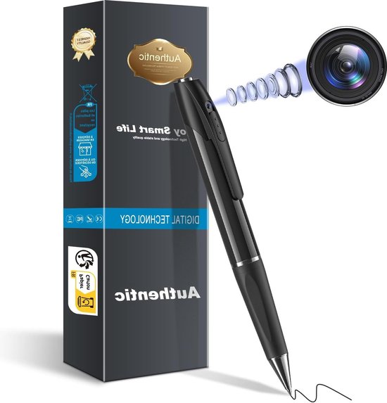 Spy Camera - Bewakingscamera - Spycam 1080P Verborgen Camera Pen Geen ...