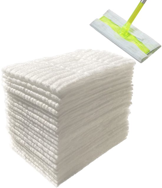 JEBBLAS Wegwerp Mop Pads Vullingen Flash Dry Mop Pads voor Vloer Mop ...