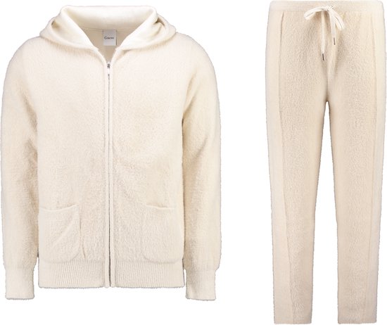 Courier Atelier Fluffy Huispak Vanilla White - Huispak Heren ...