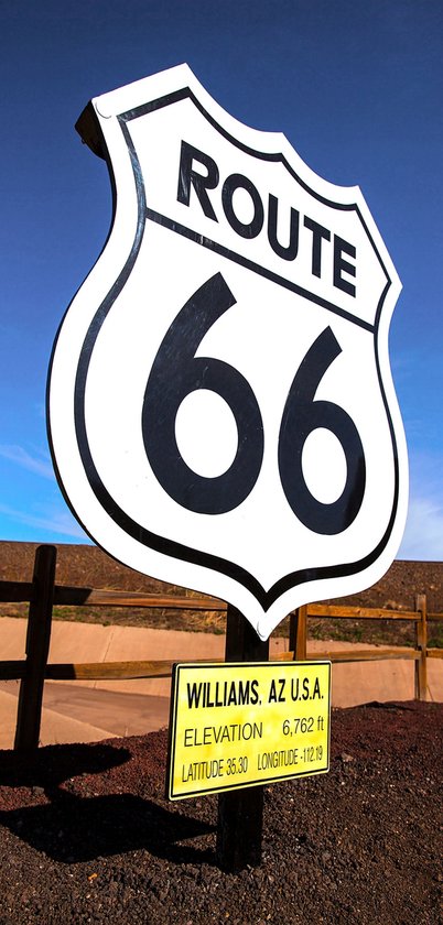 Display Banner Route 66 90 cm x 180 cm | bol