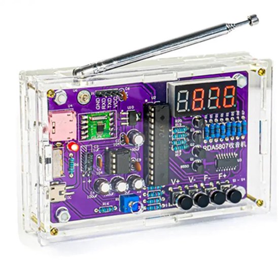 TJ-56-632 FM Radio Kit – Complete Doe-Het-Zelf Bouwpakket voor FM-Radio... | bol