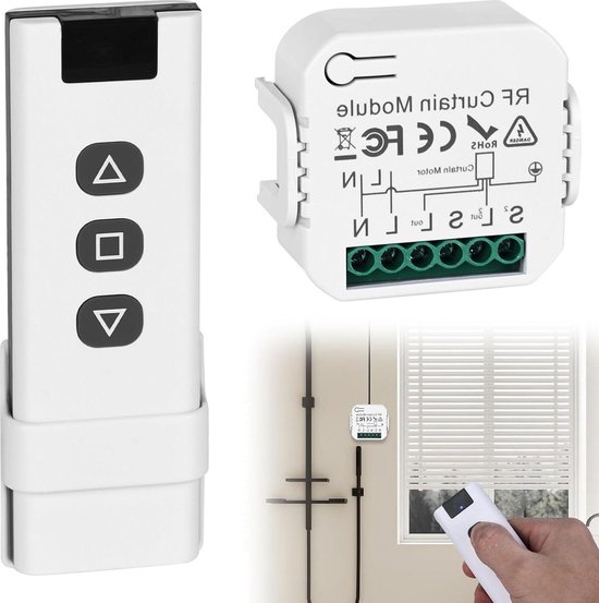 Radiografische besturingset rolluikschakelaar smart schakelaar 230V ...