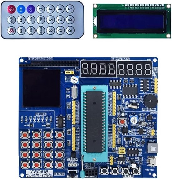 Ontwikkelingsraad Leren Systeem Board LCD1602 8051 MCU Controller ...