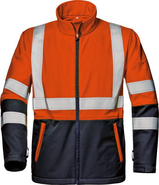 SIR SAFETY MICROLINES COMPLEX Hi Vis Reflecterend Softshell Werkjas HEREN... | bol