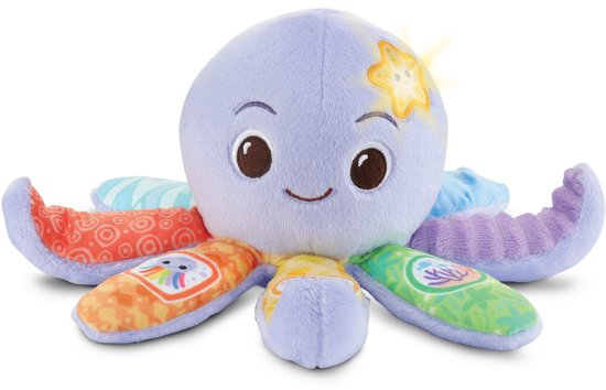 VTech Baby Knuffel & Speel Octopus - Interactieve Knuffel - Inclusief ...
