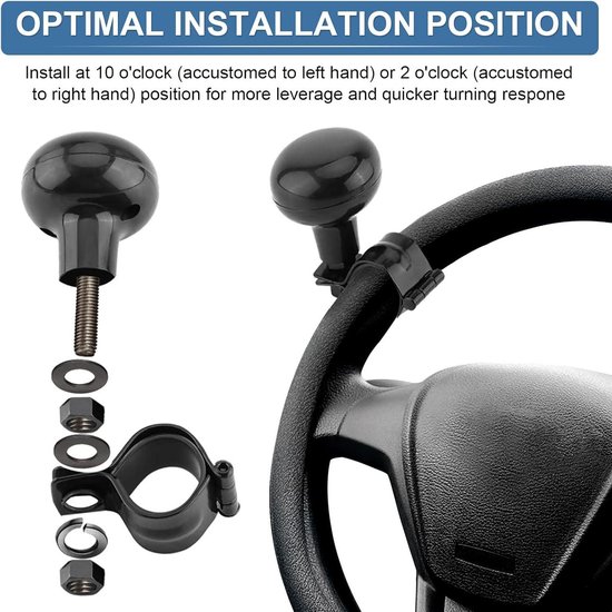 Contetn in Stuurknop bal stuurhulp voor auto stuurwiel - heavy duty ...