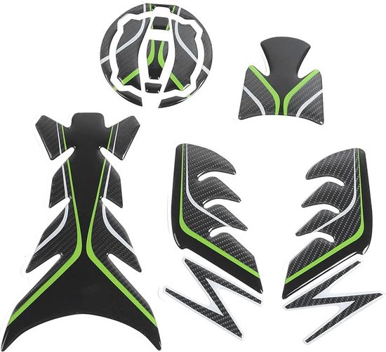 Gas Tank Protectors Motorfiets Olie Tank 3D Pad Protector Trim ...