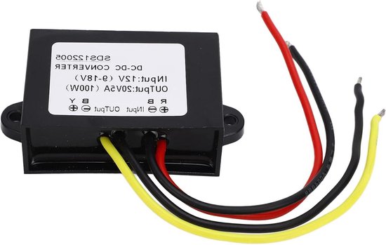 Boost Converter Module Spanningsomvormer Module met Plastic Behuizing ...