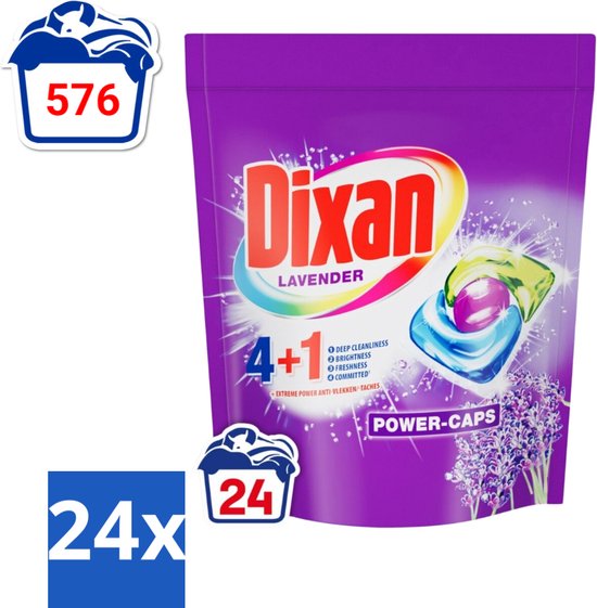 Dixan Power Caps - Wasmiddelcapsules en Vlekverwijderaar - Extreme ...