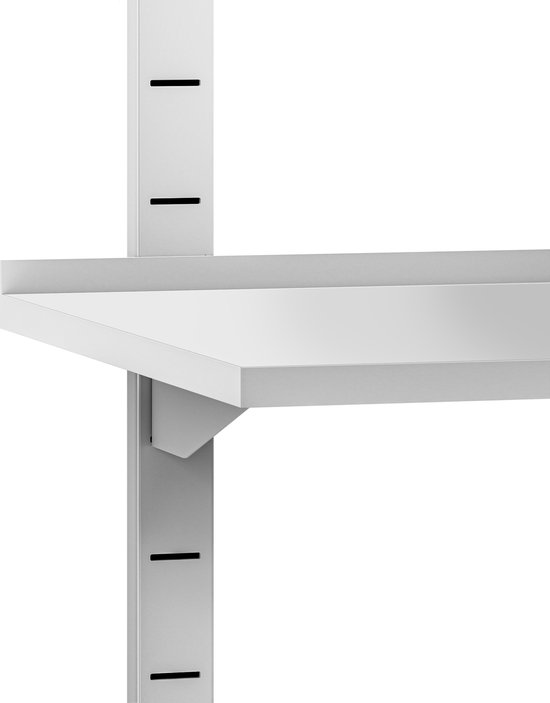 Muur planken ECO 1,0 m - met 2 etages | GGM Gastro | bol