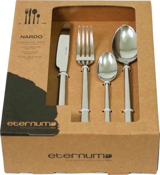 Eternum Nardo Bestekset 16-delig Bestek Inox RVS | bol