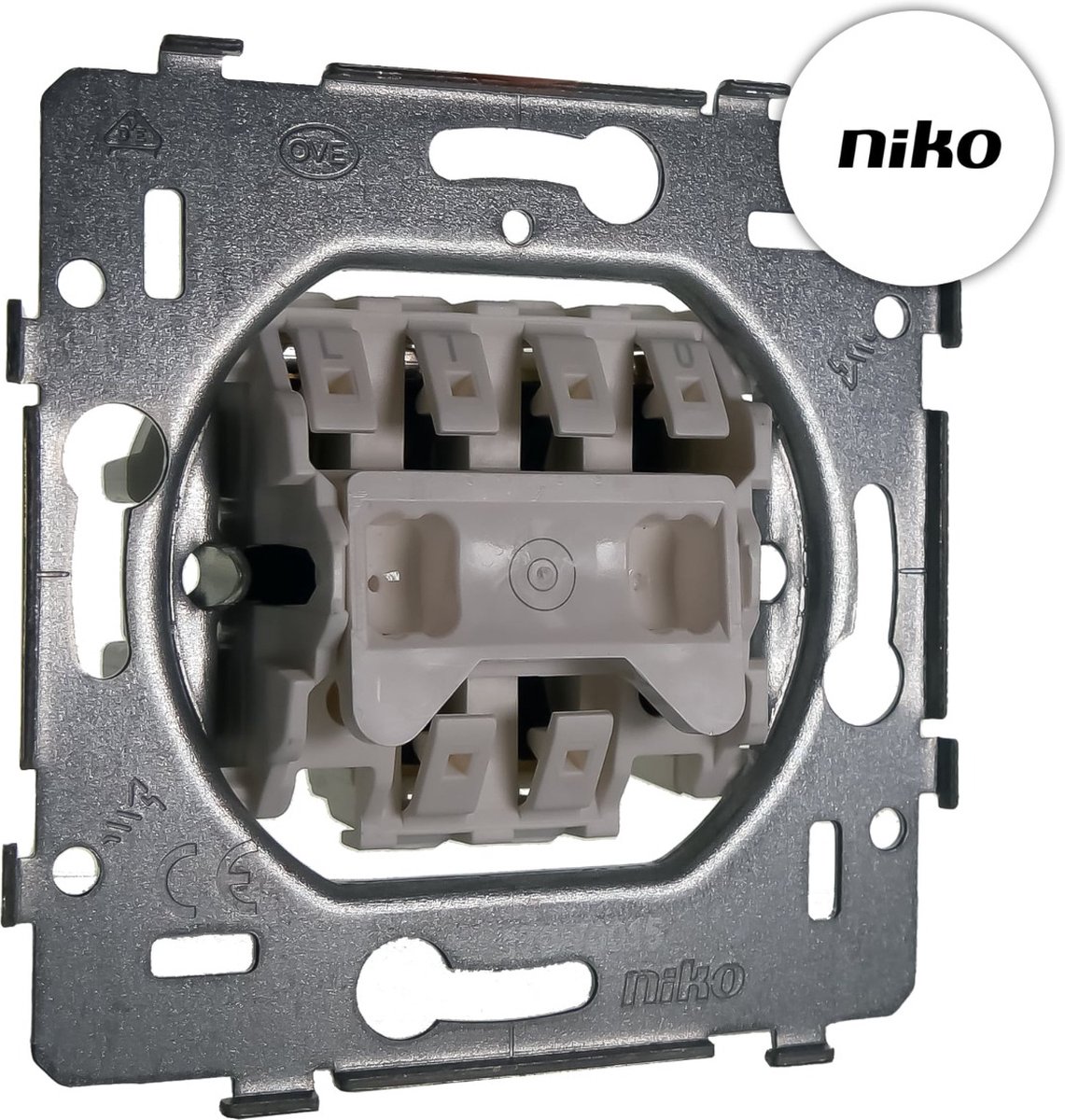 Niko led tastdimmer Z-Wave 0-250W, inbouw, kleine inbouwdiepte, 2 ...