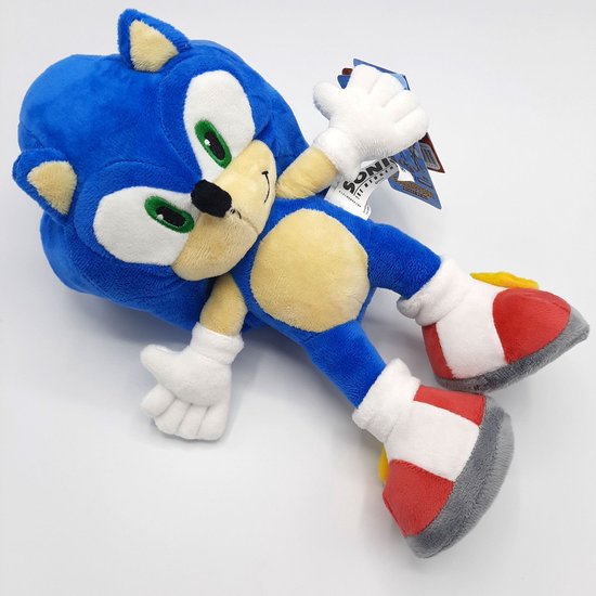 Sonic The Hedgehog Knuffel Pluche Blauw - 32 cm | bol