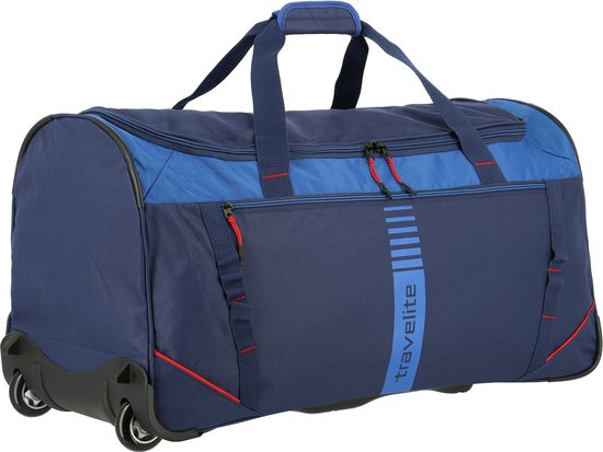 Travelite Basics Wheeled Duffle Active navy | bol