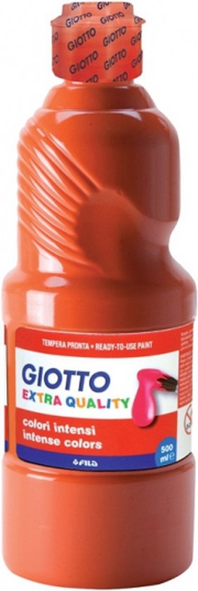 Hobby verf - rood - tube - 250 ml - glitterverf - plakkaatverf | bol