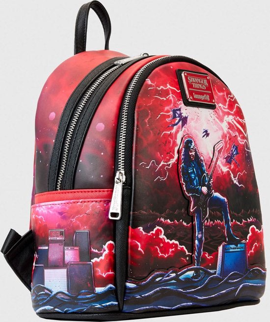 Loungefly Mini Rugzak Stranger Things Tribute Eddie Rood | bol