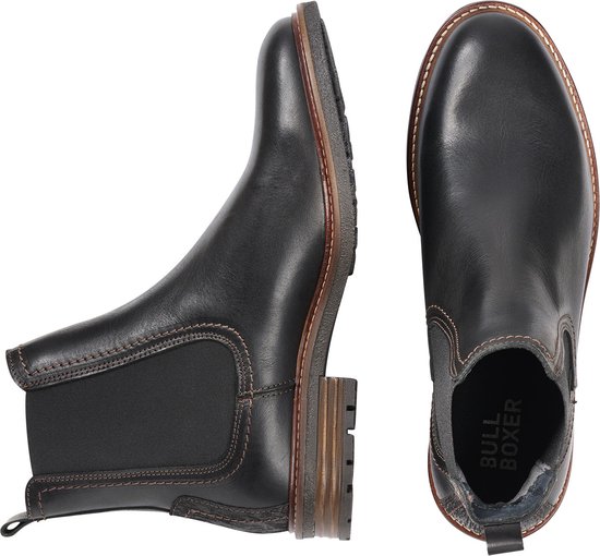 Bullboxer - Chelsea Boot - Male - Black - 40 - Laarzen | bol.com