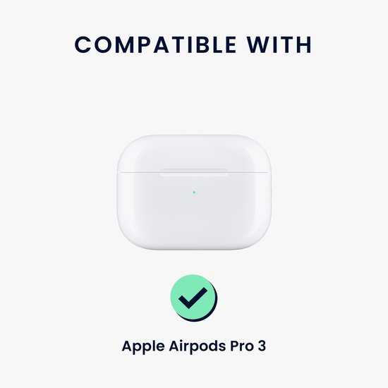 kwmobile In-Ear Oordopjes Case voor Apple Airpods Pro 3 Case met ...
