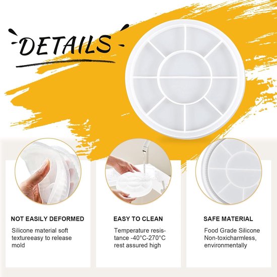 Mould Plate with Grooves for Fruit and Tea Making | bol