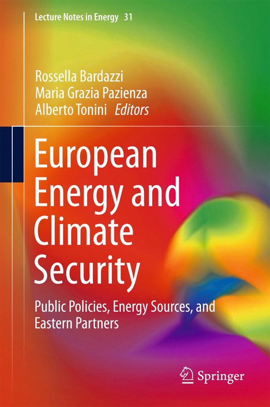 European Energy and Climate Security, Bardazzi Rossella | 9783319213019 ...