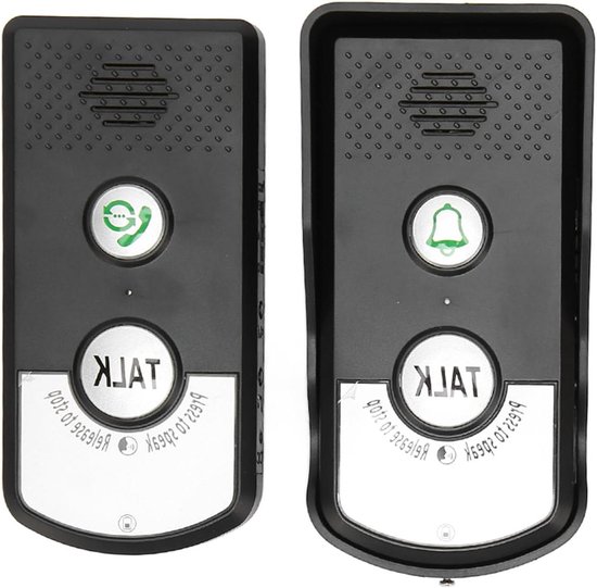 Intercom Radio Bell draadloze intercom op de telefoon voor de 2-weg ...