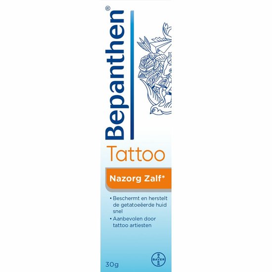Bepanthen Tattoo Nazorg Zalf - 3 x 30 gr - Voordeelverpakking | bol
