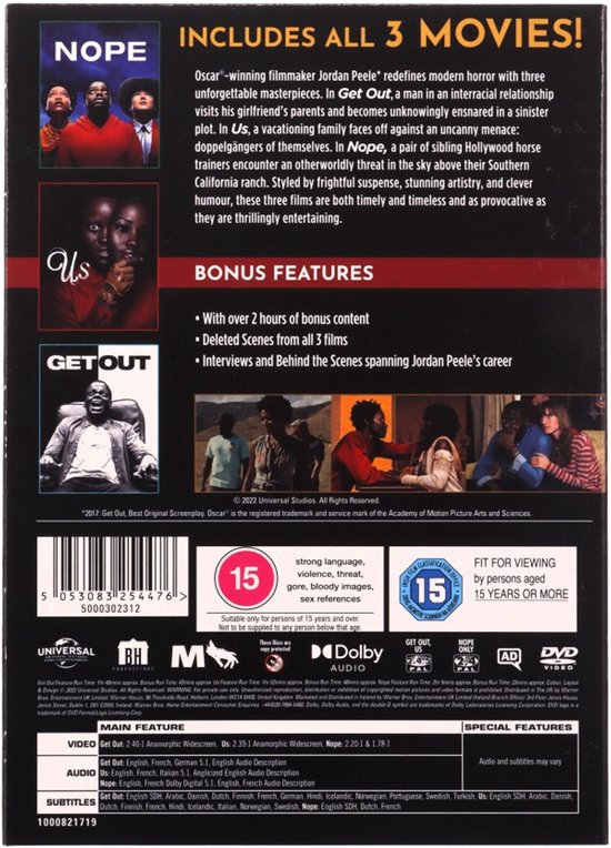 Get Out [3DVD] (Dvd), Allison Williams | Dvd's | bol