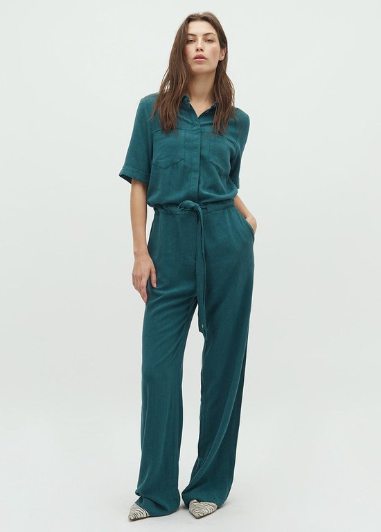 mbyM Carellia-M Ayla jumpsuit linnen groen | bol