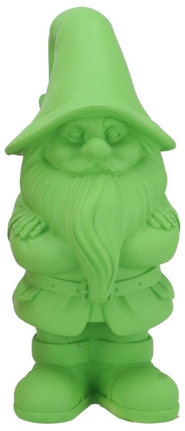 DK Design Tuinkabouter beeldje Dutch Gnome - neon groen - 25 cm ...