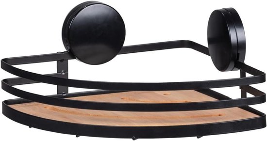 Wenko Alba Static-Loc® Hoekplank doucheplank van gelakt staal en ...