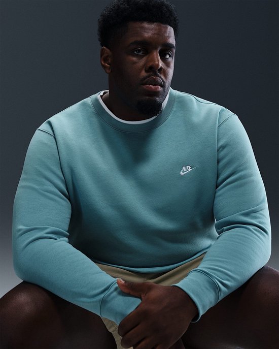 Nike Special Uni Trui Club BB Crew Neck Turquoise | bol