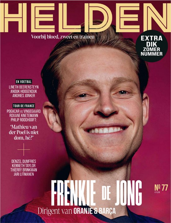 Helden Magazine - Sportzomer, Tour de France, EK voetbal vrouwen - Nummer 77 | bol