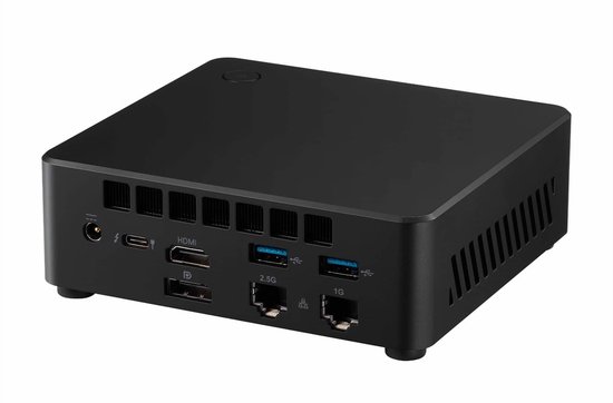 BTO U•DESK Mini U14i, Zwart, Intel®Core™ 7 120U, 32, 1000, Win11 Pro | bol