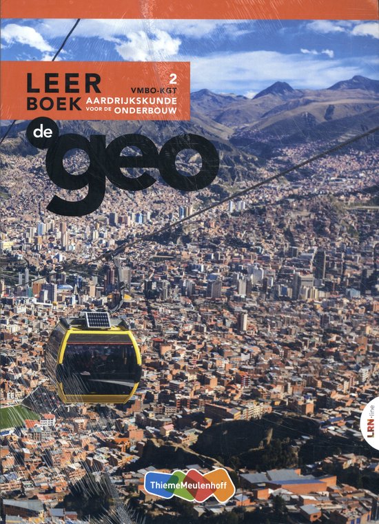 De Geo LRN-line online + boek 2 vmbo-kgt | 9789006185355 | Boeken | bol