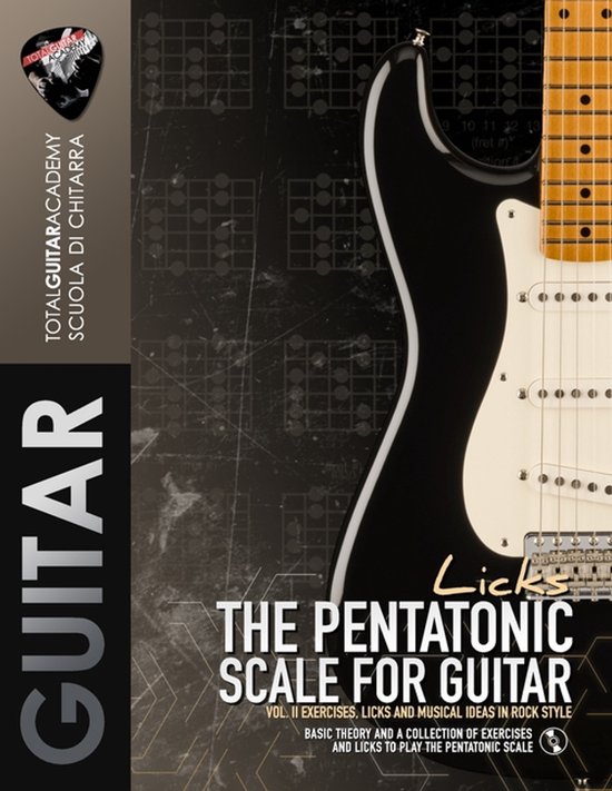 Tga Guitar Books - English-The Pentatonic Scale LICKS Vol.II, Francesco ...