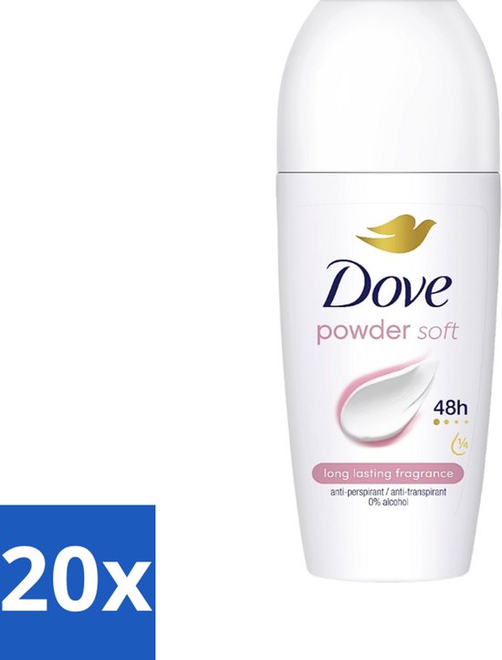 Dove - Deodorant Roller - Powder Soft - Zacht en Verzorgend - 50 ml ...