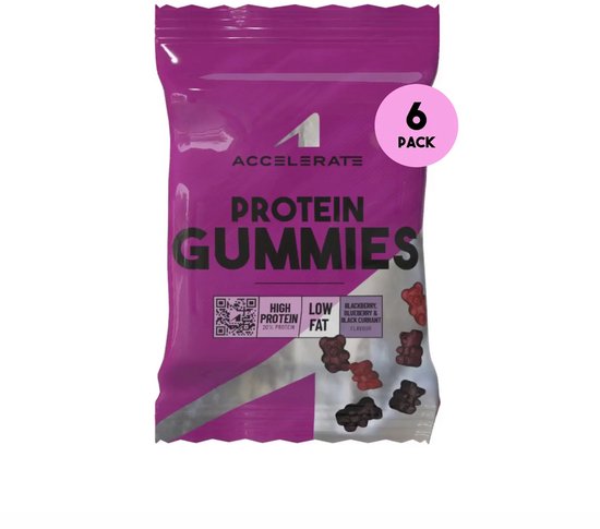 Accelerate Nutrition Protein Gummies Bosbes – Eiwitrijke Gummies met ...
