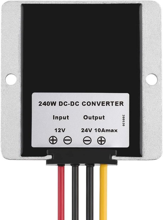 Waterdichte DC Spanningsomvormer 12V naar 24V - 10A 240W | bol