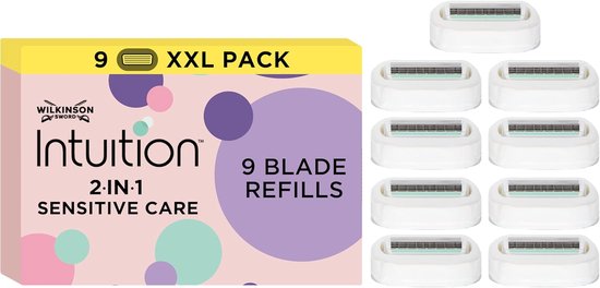 Navulmesjes voor Intuition Sensitive Care - 9 Stuks - Geschikt voor ...
