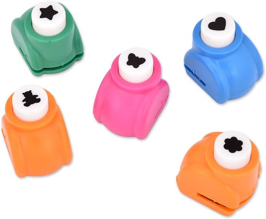 Papier ponsen - Creatief knutselen - 5 stuks | bol