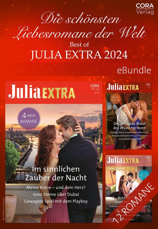 eBundle - Die schönsten Liebesromane der Welt – Best of Julia Extra 2024 (ebook),... | bol