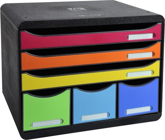 STORE-BOX MAXI ECOBlack, Zwart/Harlekijn | bol.com