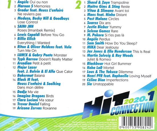 Hit Connection 2020.1, Ultratop | CD (album) | Muziek | bol