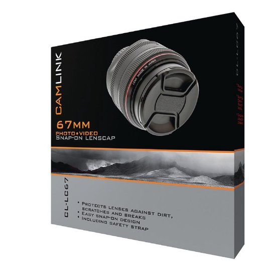 Camlink - Camlink CL-LC67 Snap-on Lensdop 67 Mm - 30 Dagen Niet Goed ...